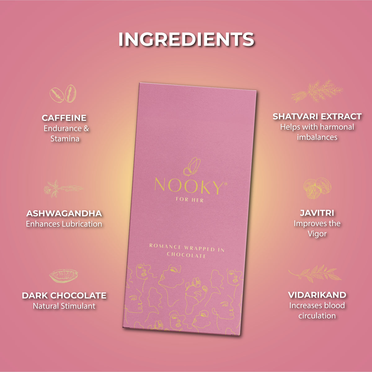 Nooky - Mood Uplifting Chocolate for Her – Cirkle Street